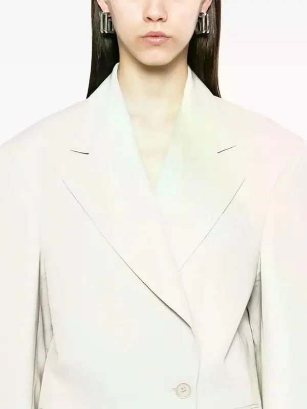 P.a.r.o.s.h Raisa Single-breasted Blazer - Neutrals