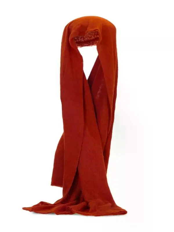 Botto Giuseppe Cashmere Scarf - Orange