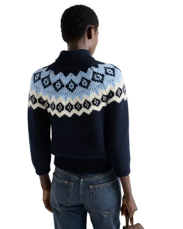 Prada Wool And Cashmere Sweater - Blue