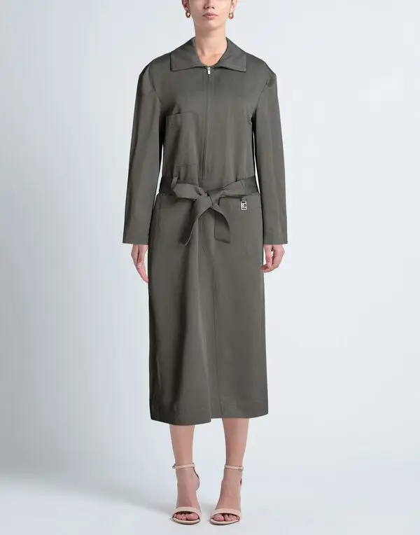 LOW CLASSIC Twill Midi Dress