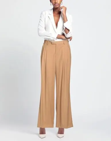 JACOB LEE Wide-leg Wool Trousers