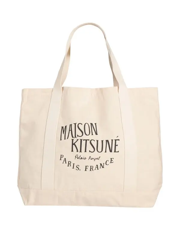 Maison Kitsuné Cotton Handbag - Beige