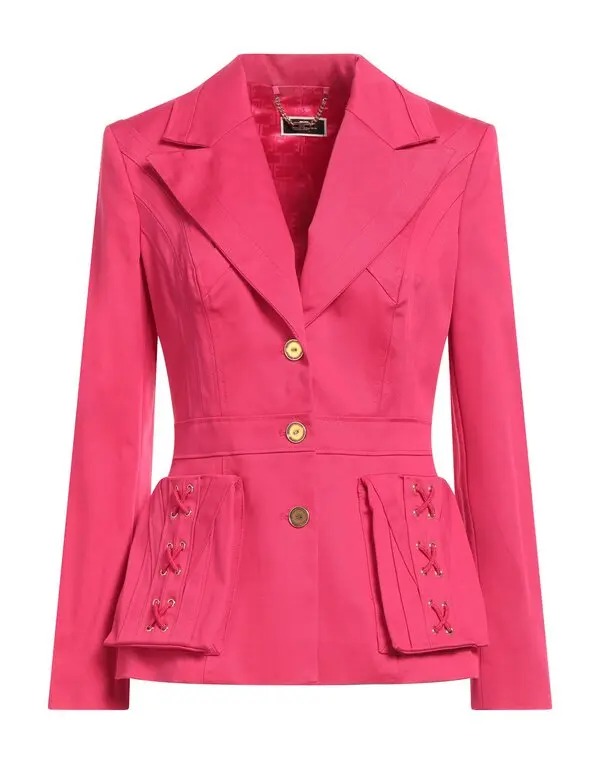 Elisabetta Franchi Single-breasted Blazer With Appliqués