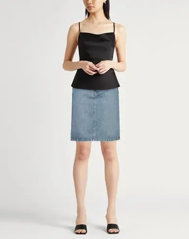 Coperni Flared Denim Skirt