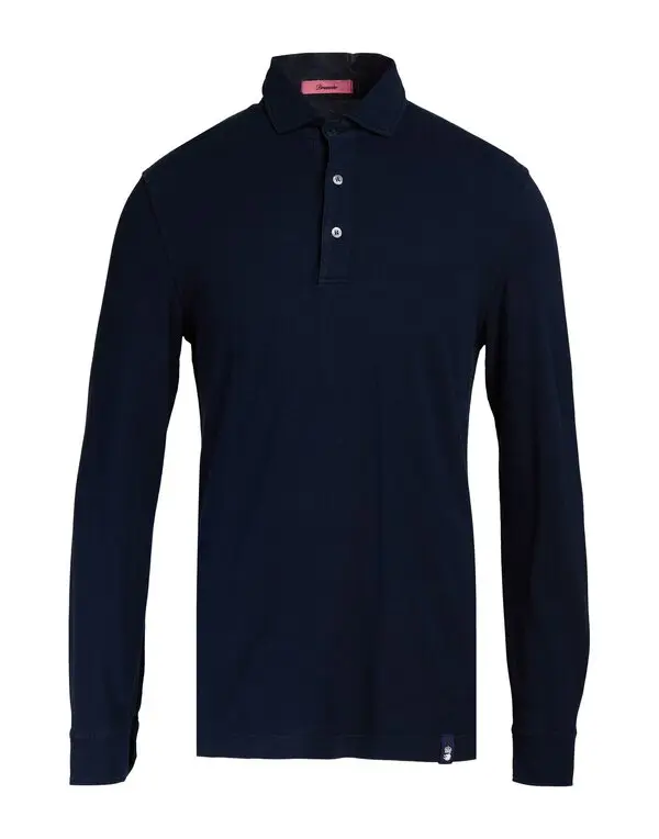 DRUMOHR Polo Shirt Size Cotton - Blue