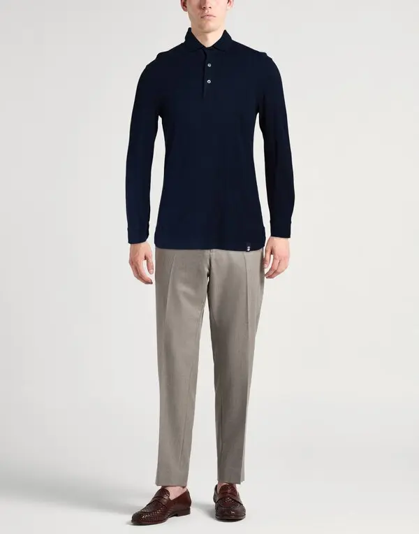 DRUMOHR Polo Shirt Size Cotton - Blue
