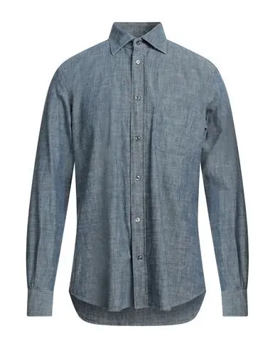 GLANSHIRT Denim Shirt Size Cotton
