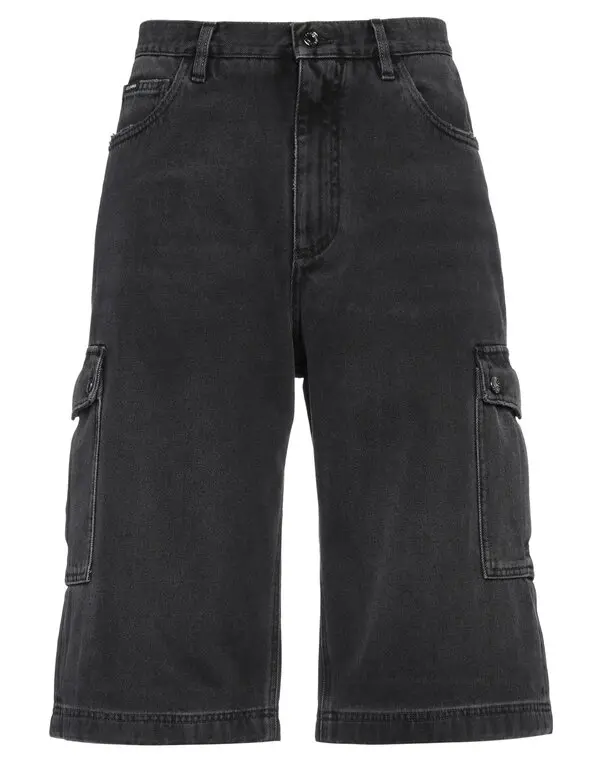 Dolce & Gabbana Denim Cargo Shorts