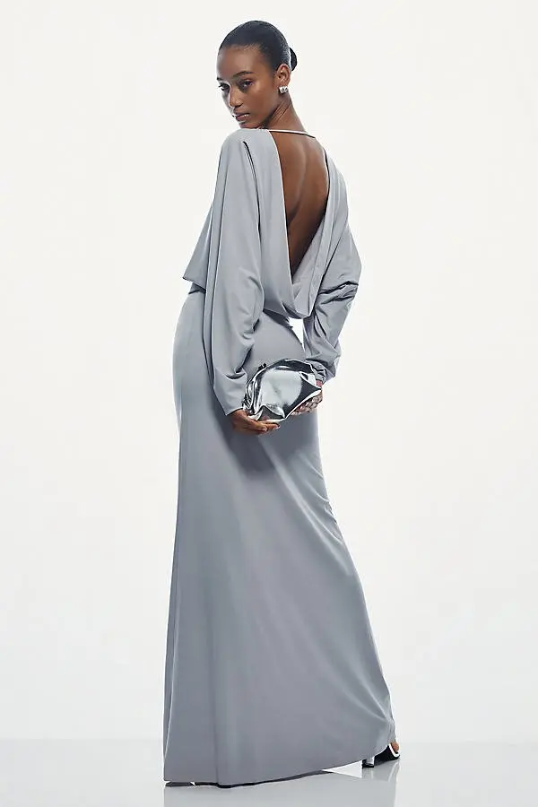 long sleeve black prom dress A Line V neck Long Sleeves Black Sparkly Prom Dress Short Homecoming Dress QH2494 US10 / As Pic main image 0