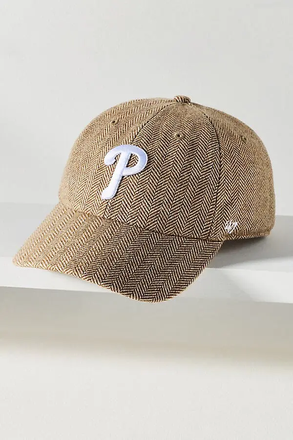 '47 Herringbone Baseball Cap - Camel
