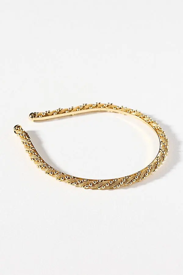 EPONA VALLEY Medici Metal Headband - Gold