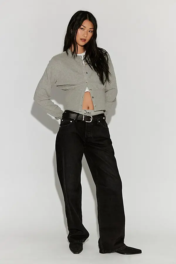 EB DENIM Low-rise Baggy Jeans - Magica