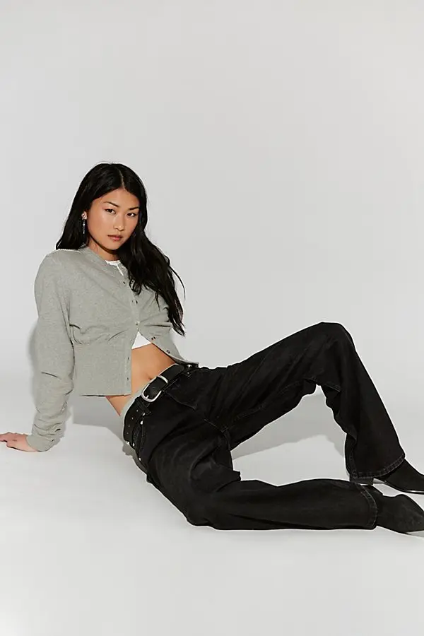 EB DENIM Low-rise Baggy Jeans - Magica