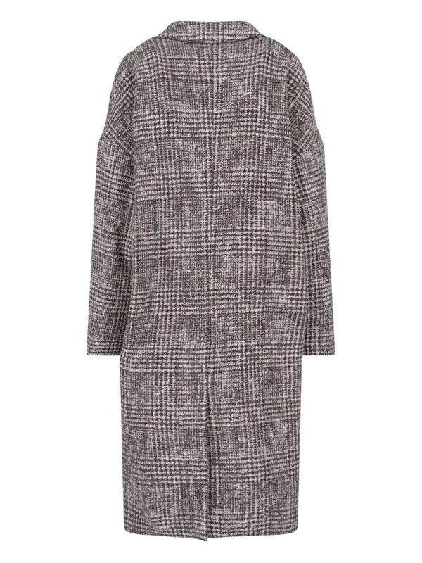 Kiton Single-breasted Wool Blend Coat