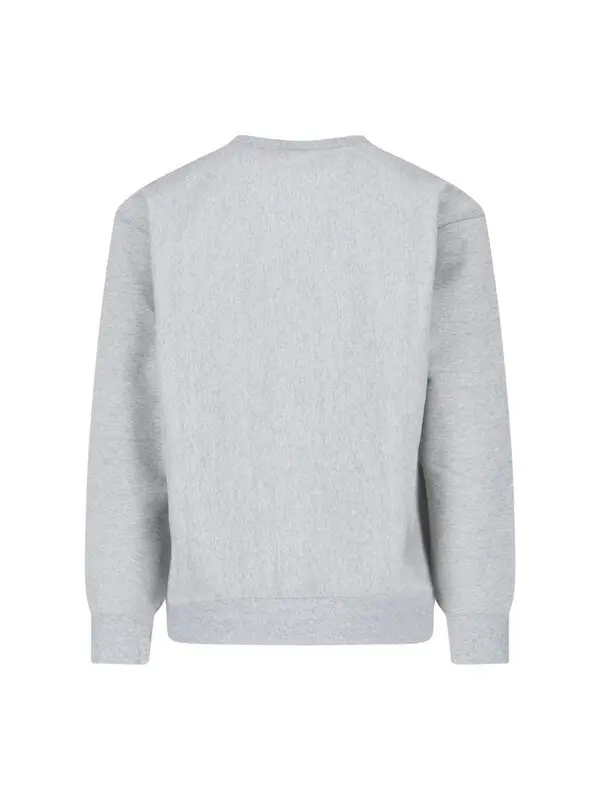Carhartt Work In Progress American Script Crew Neck Sweatshirt - Gray