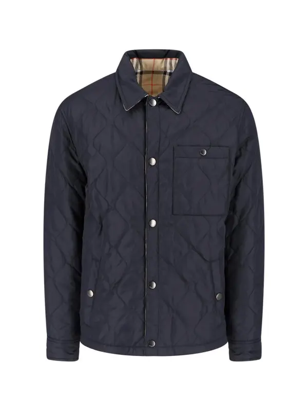 Burberry Reversible Quilted Jacket - Black