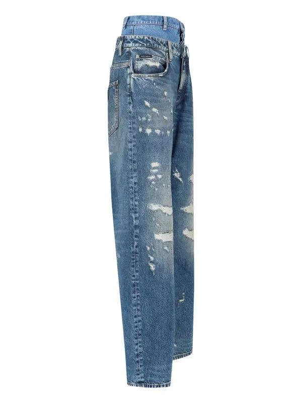 Dolce & Gabbana Layered Jeans
