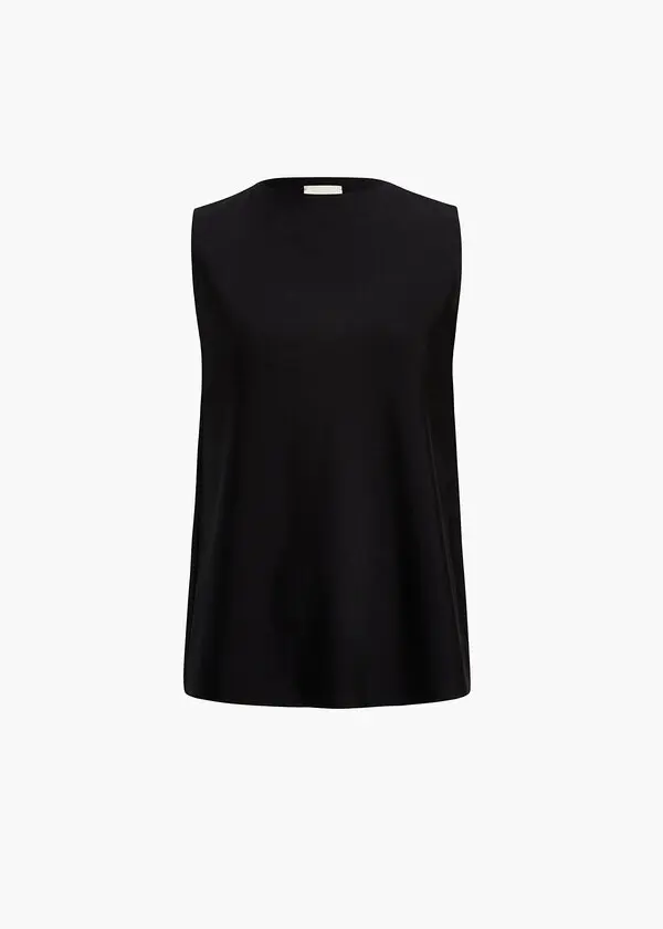Khaite Knit Sleeveless Top - Black