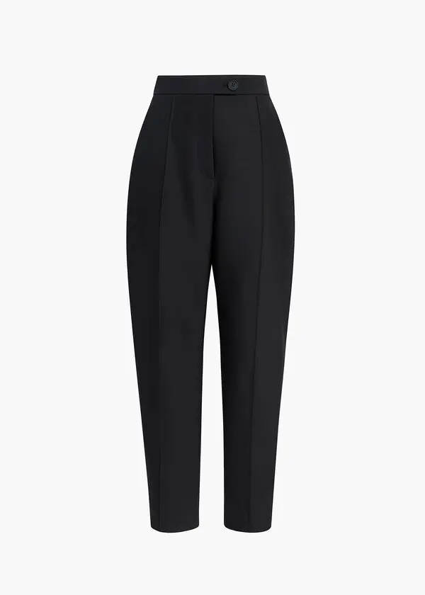 Khaite Tapered Trousers - Black