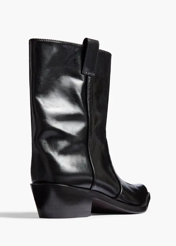 Khaite Clive Ankle Boot - Black