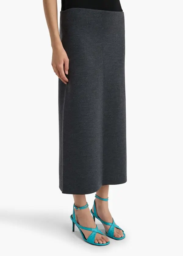Khaite Patri Knit Skirt