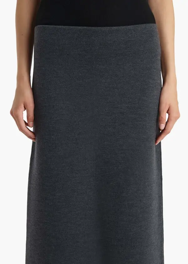 Khaite Patri Knit Skirt