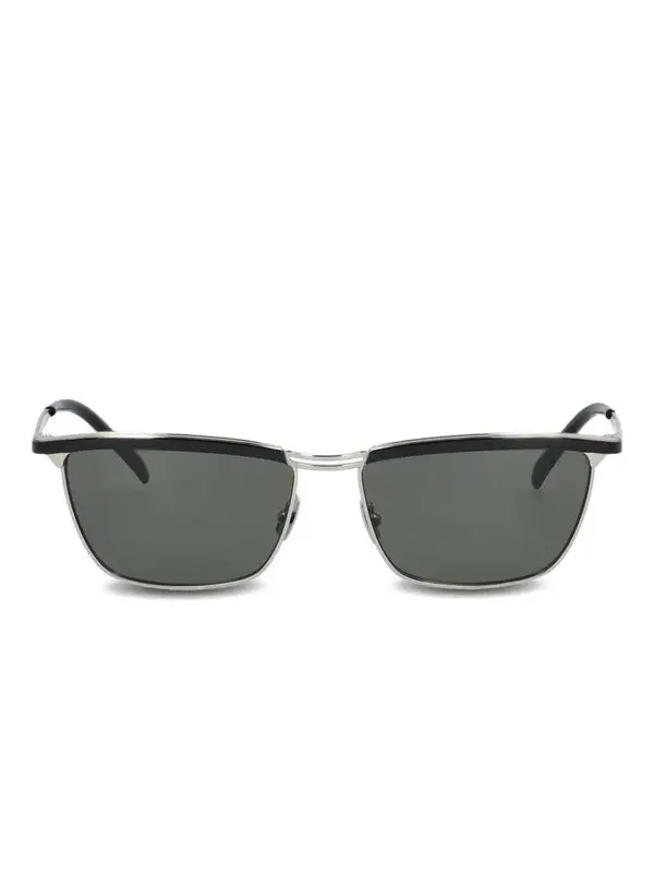 Saint Laurent Sl 795 Sng Sunglasses - Silver Silver Grey