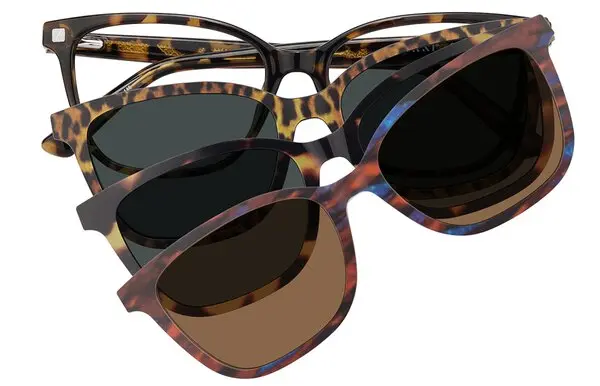 Zenni Cat-eye Full Rim Frame With Snap-on Sunlens - Tortoiseshell