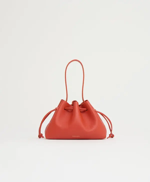 MANSUR GAVRIEL Drawstring Pouchette - Pomodoro