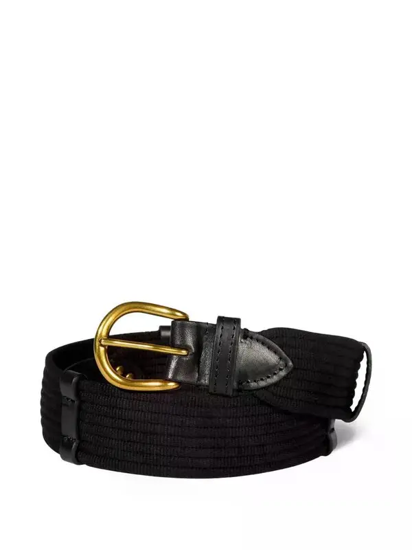 Jérôme Dreyfuss Buckle Strap Belt - Black
