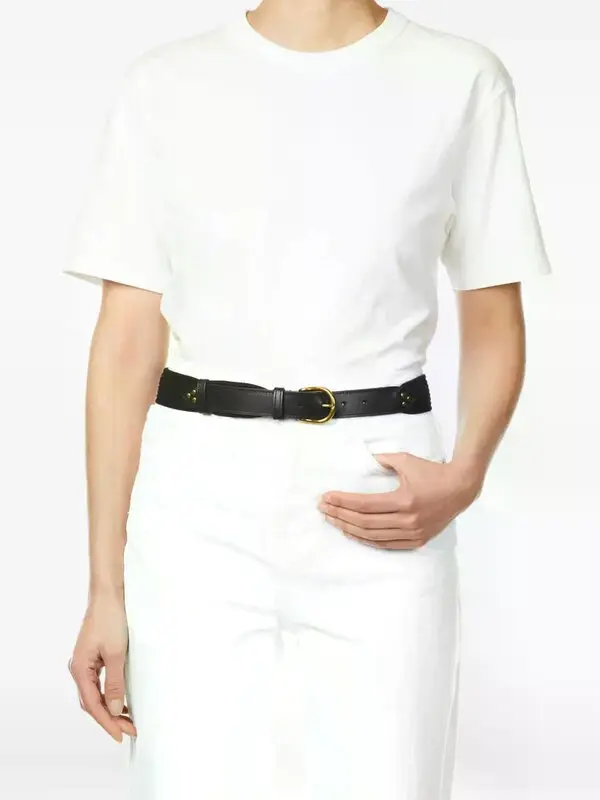 Jérôme Dreyfuss Strap Buckle Belt - Black