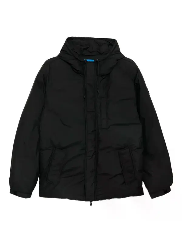 AGNES B. Hooded Down Jacket