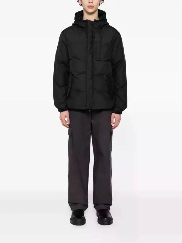 AGNES B. Hooded Down Jacket