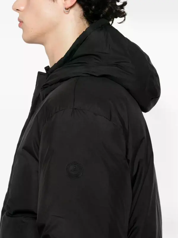 AGNES B. Hooded Down Jacket