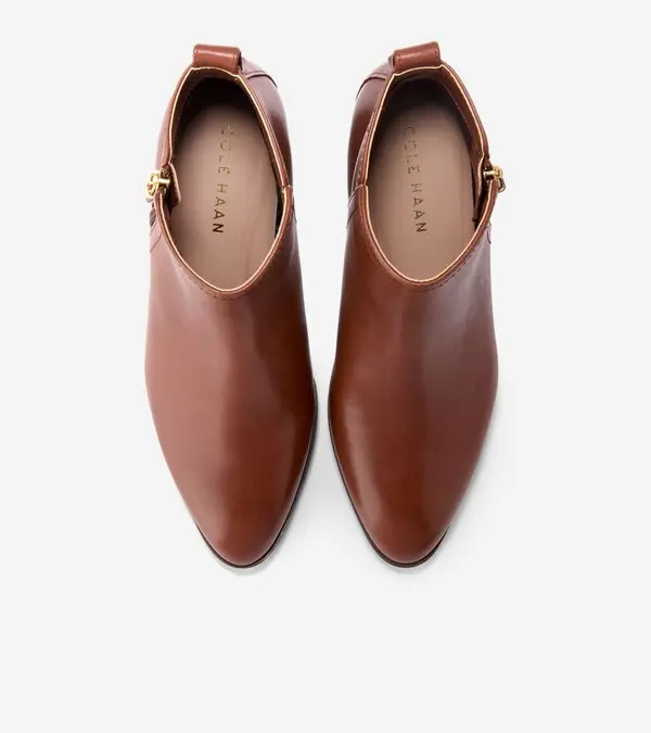 Cole Haan Haisley Ankle Boots - Cuoio