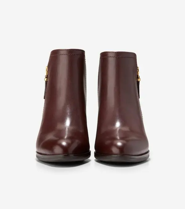 Cole Haan Haisley Ankle Boots - Madeira Brown