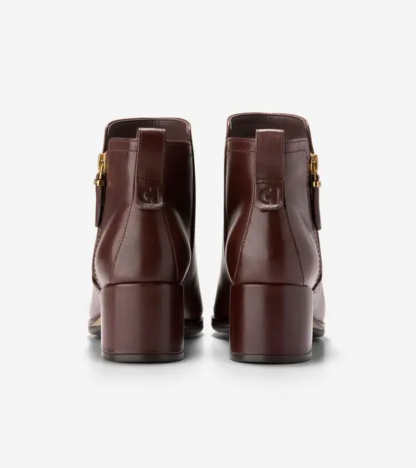 Cole Haan Haisley Ankle Boots - Madeira Brown