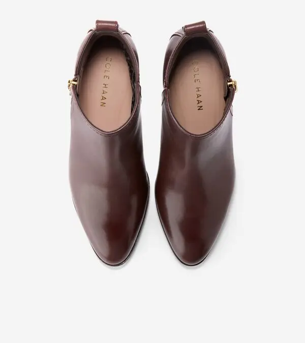Cole Haan Haisley Ankle Boots - Madeira Brown