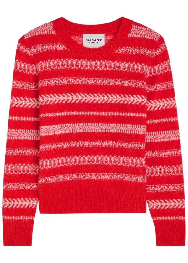 Isabel Marant Étoile Fair Isle Alpaca-blend Jumper