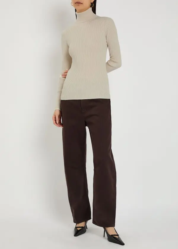 Varley Ribbed Knit Top