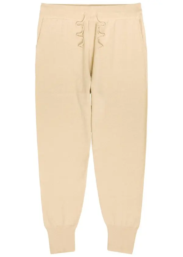 AURELIEN Leisure Tapered-leg Cashmere Sweatpants