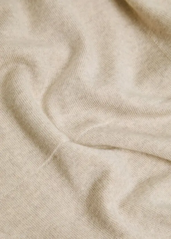 John Smedley Henning Merino Wool Sweatpants - Beige