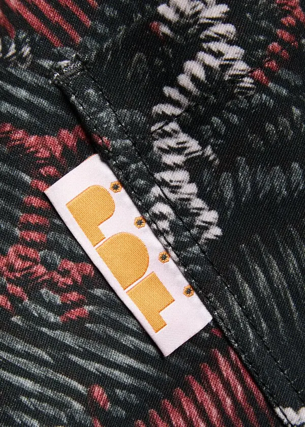 PDF CHANNEL Raf Patterned Cotton Overshirt