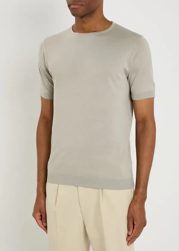 John Smedley Belden Fine-knit Cotton T-shirt