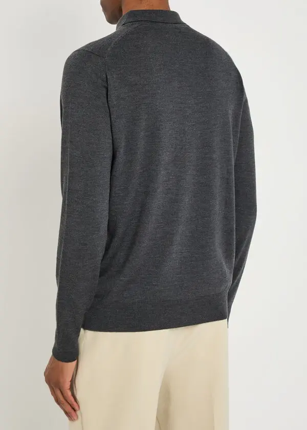 John Smedley Tibor Merino Wool Overshirt