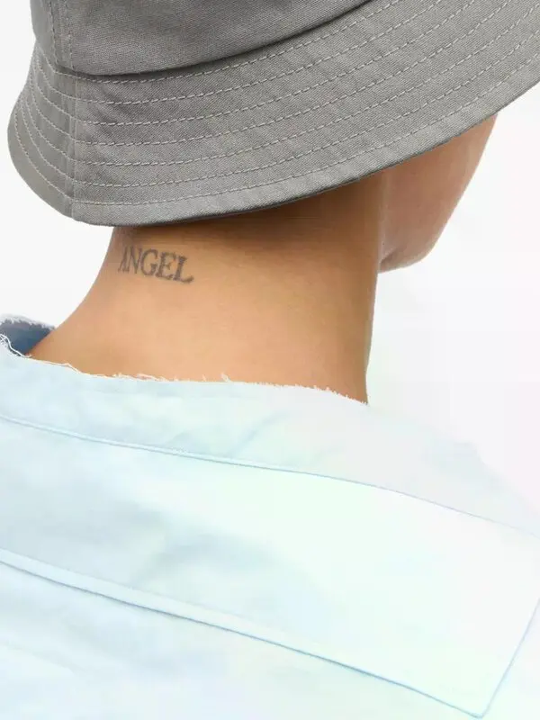 MAISON MARGIELA Embroidered Bucket Hat - Grey