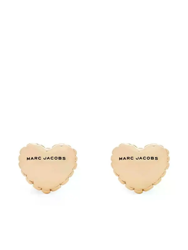 Marc Jacobs Heart Balloon Stud Earrings - Gold