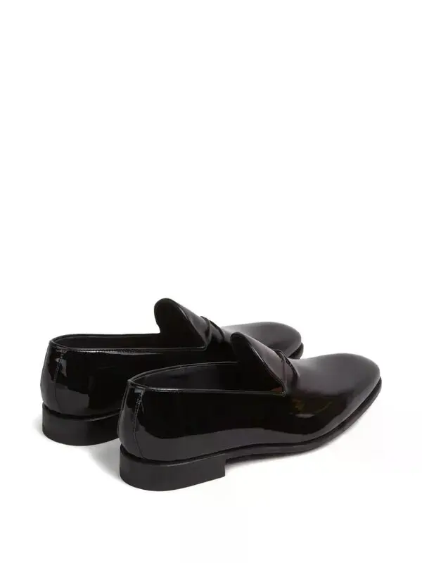 Bontoni Barone Tux Leather Loafers