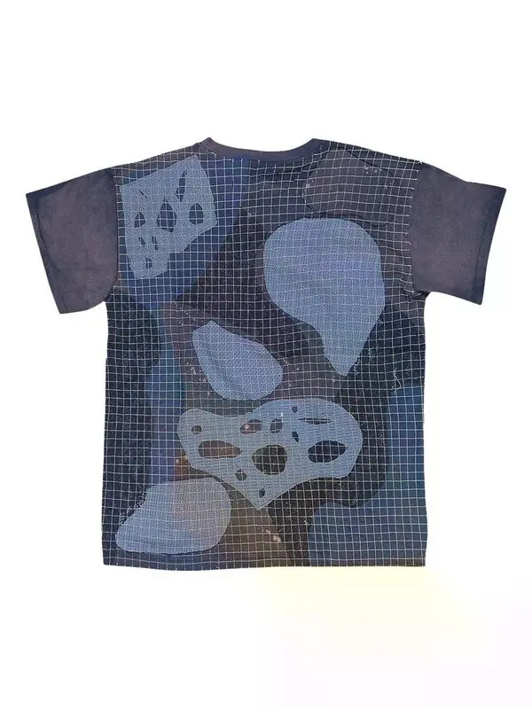 WHO DECIDES WAR Grid Short-sleeve T-shirt