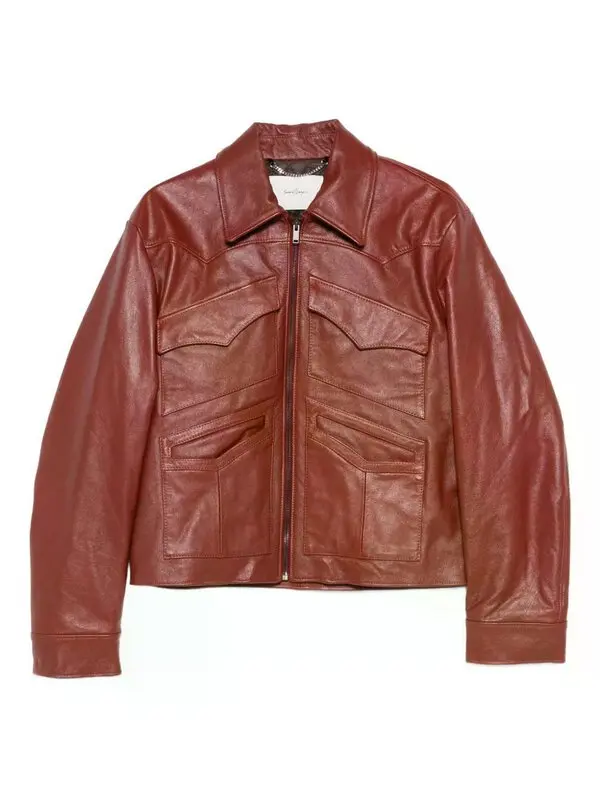 SECOND / LAYER Leota Leather Jacket